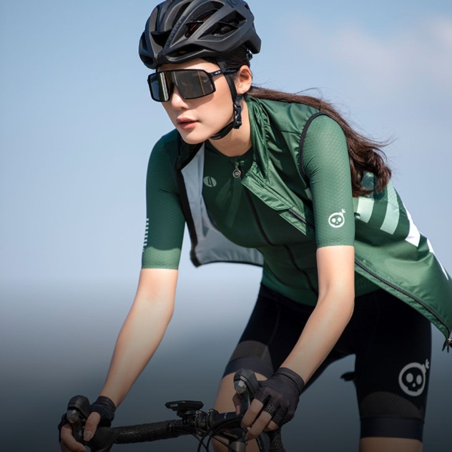 Jual Vest Sepeda MONTON Wednesday Green New Series 2022 Rompi Gowes ...