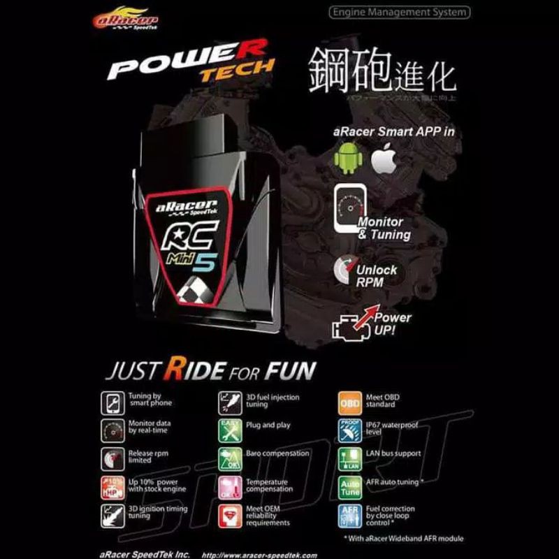 Jual ECU ARACER RC MINI 5 YAMAHA YZF-R25 | Shopee Indonesia