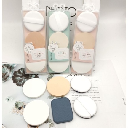 Jual Sponge Spons Makeup 3in1, Alas Bedak, Spon Bedak | Shopee Indonesia