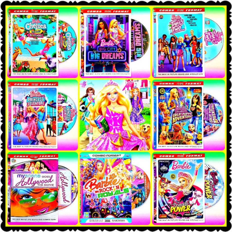 Jual KASET FILM PRINCESS BARBIE THE MOVIE TERBARU TERLARIS | Shopee ...