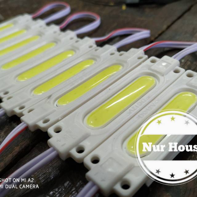 Jual lampu led strip module 12 volt COB accu aki 12 v lampu variasi ...
