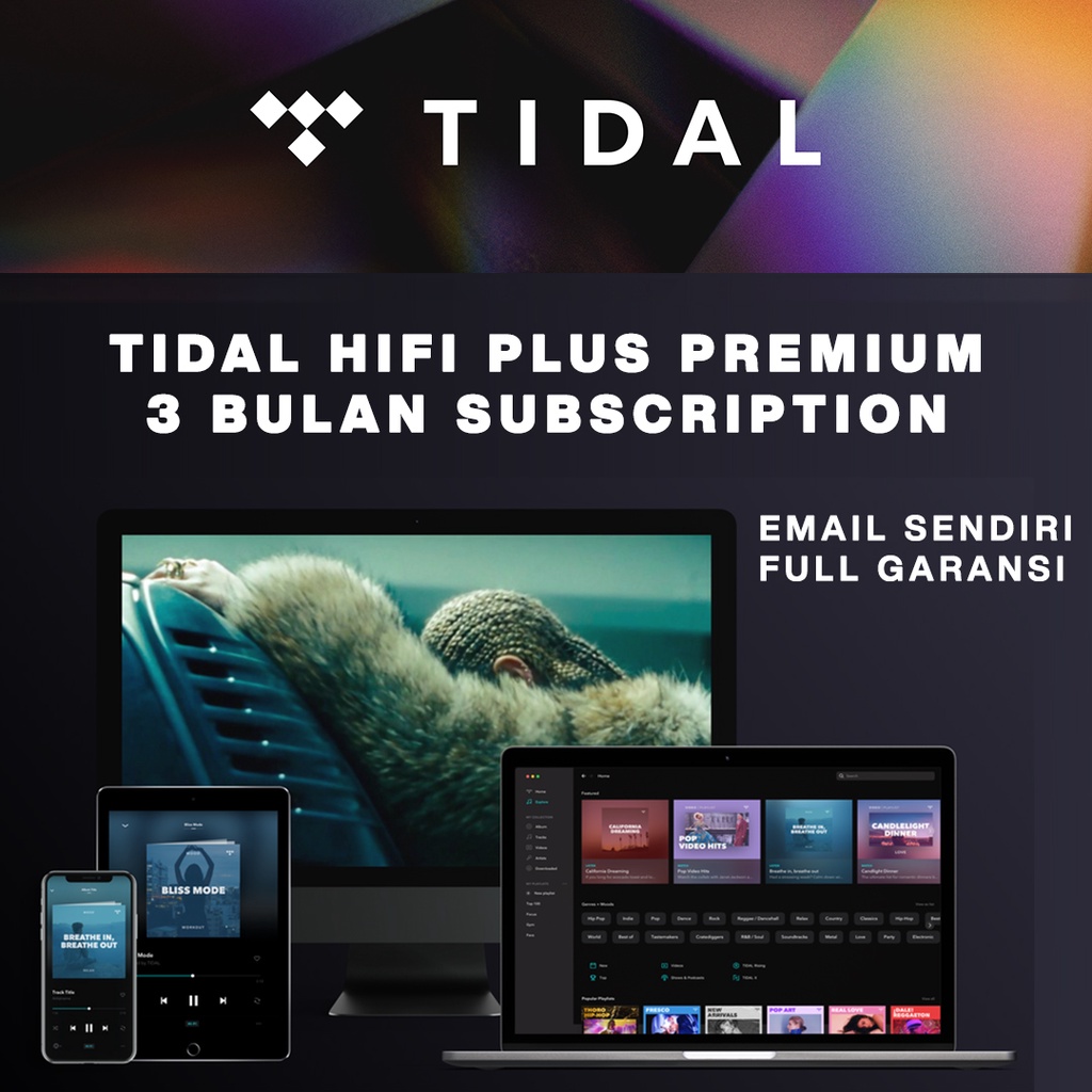Jual Tidal Hifi Plus/Master Premium 3 Bulan (Private Akun) | Shopee ...