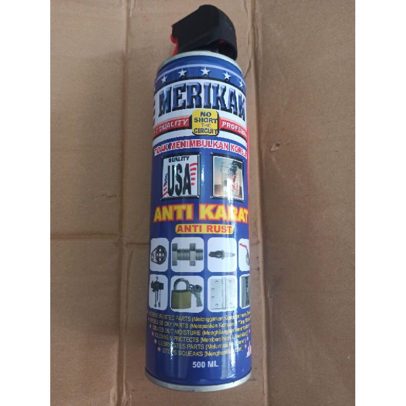 Jual Anti Karat Merikan USA WD Anti Rust 500 ml spray pengiriman khusus ...