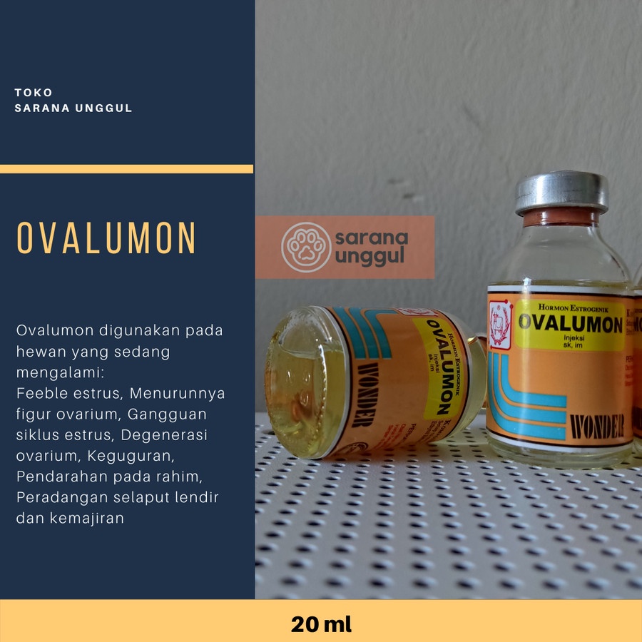 Jual OVALUMON 20 ml Injeksi Hormon Untuk Hewan Birahi | Shopee Indonesia