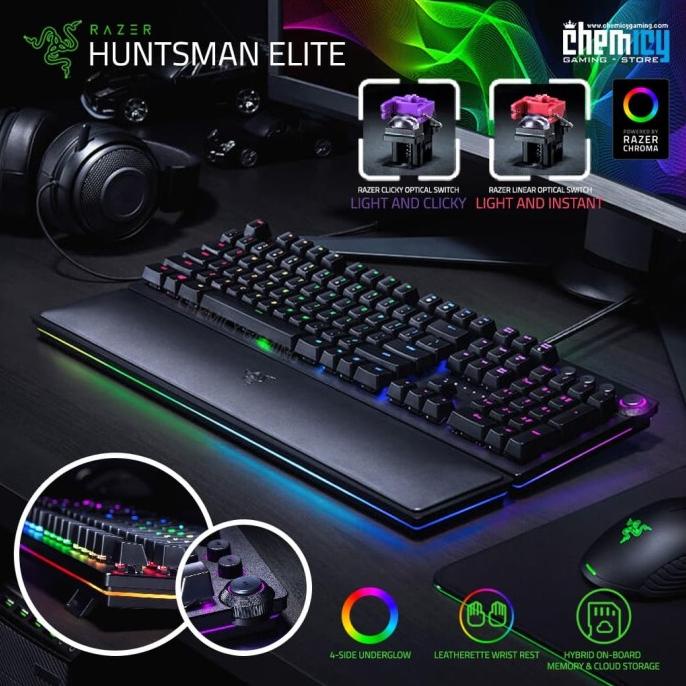 Jual Razer Huntsman Elite - Opto Switch Mechanical Gaming Keyboard Lo ...