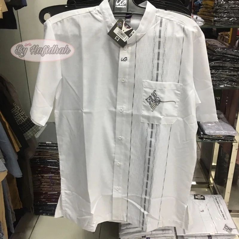 Jual rabbani - kemko farukh pdk - baju koko putih rabbani - kemko putih ...