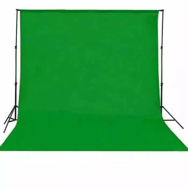 Jual Background studio foto 2,5x3M warna HIJAU (green screen) | Shopee ...