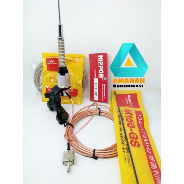 Jual Paket antena radio rig mobil vhf bagus murah | Shopee Indonesia