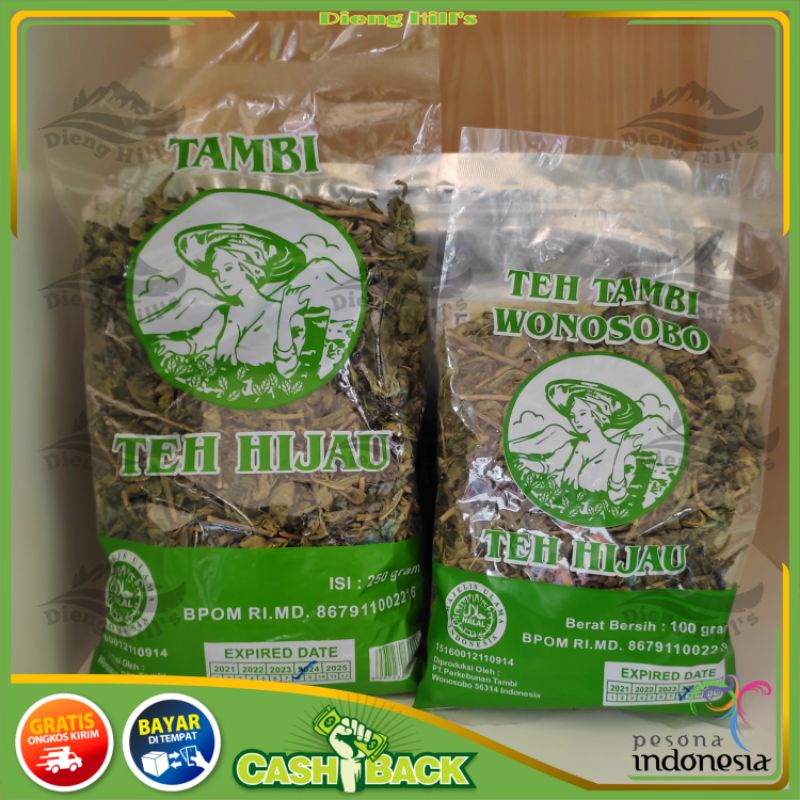 Jual TEH HIJAU TAMBI KHAS WONOSOBO | Shopee Indonesia