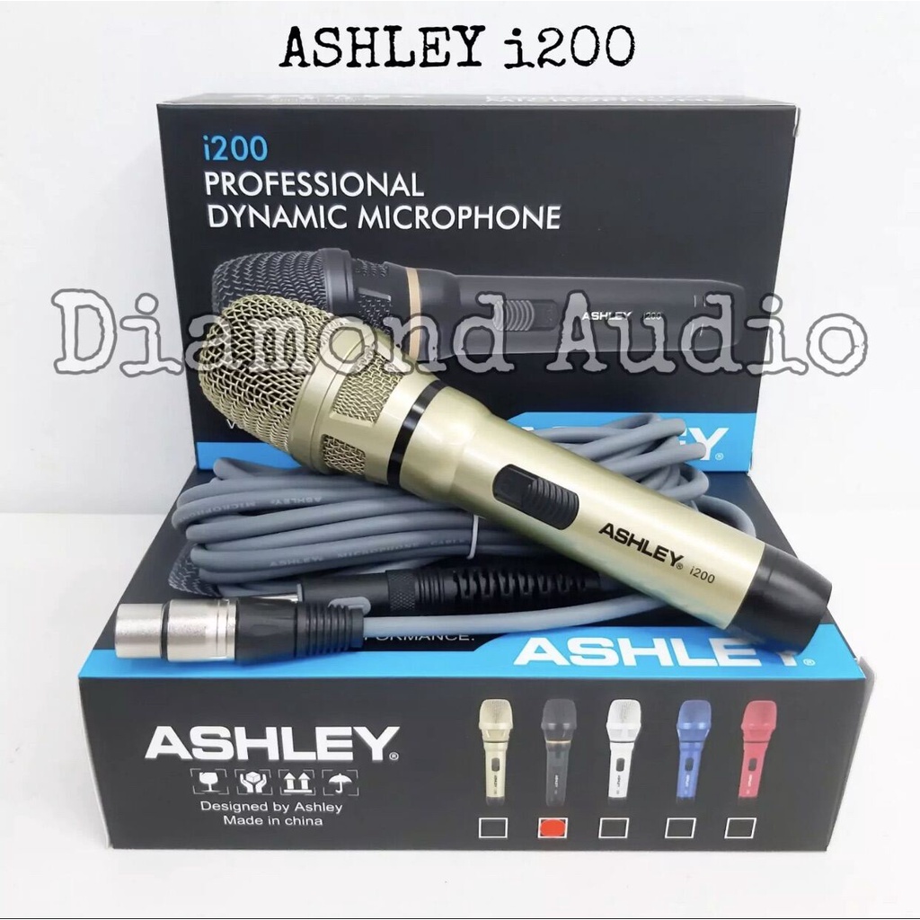 Jual Mic Kabel Ashley Super9 I 200 Champagne Dynamic Original ...