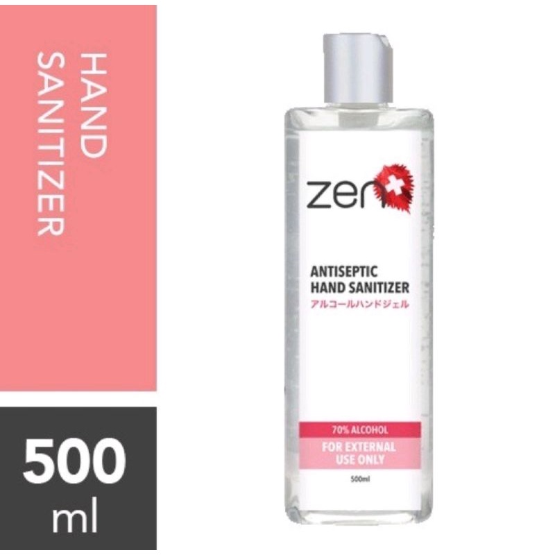 Jual ZEN Antiseptic Hand sanitizer 500 ml | Shopee Indonesia