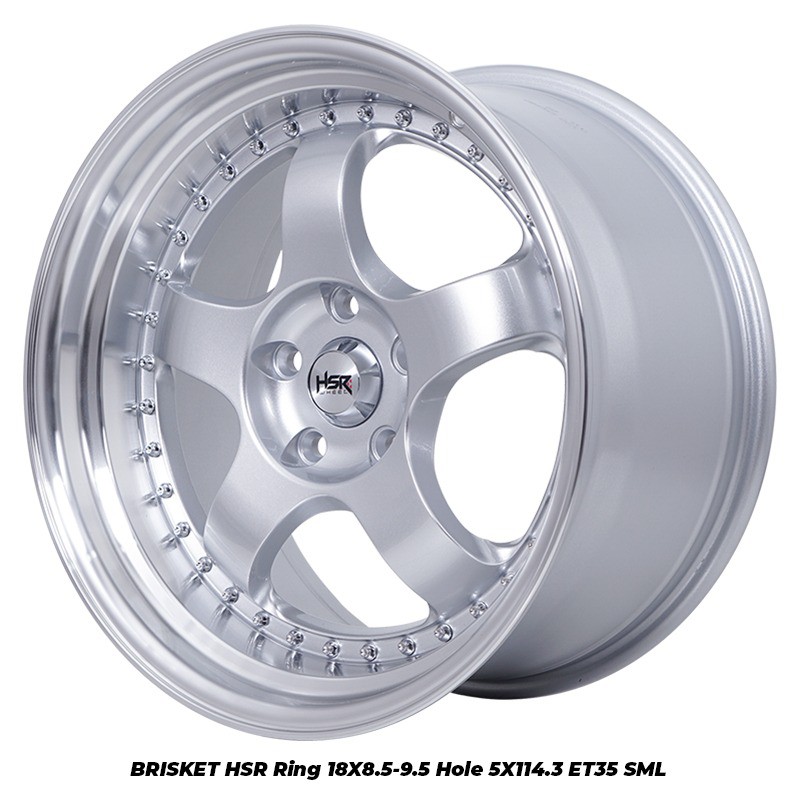 Jual Velg Mobil HSR BRISKET 55443 Ring 18 Velg HSR WORK MEISTER Xpander ...