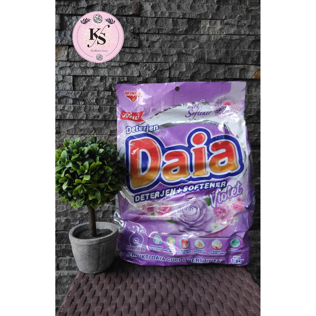 Jual Daia Detergent Bubuk 1,8kg | Shopee Indonesia
