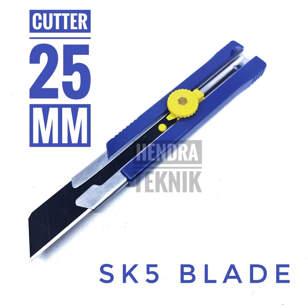 Jual PISAU SILET CUTTER HEAVY DUTY KATER 25mm SILET CUTTER BESAR ALAT ...