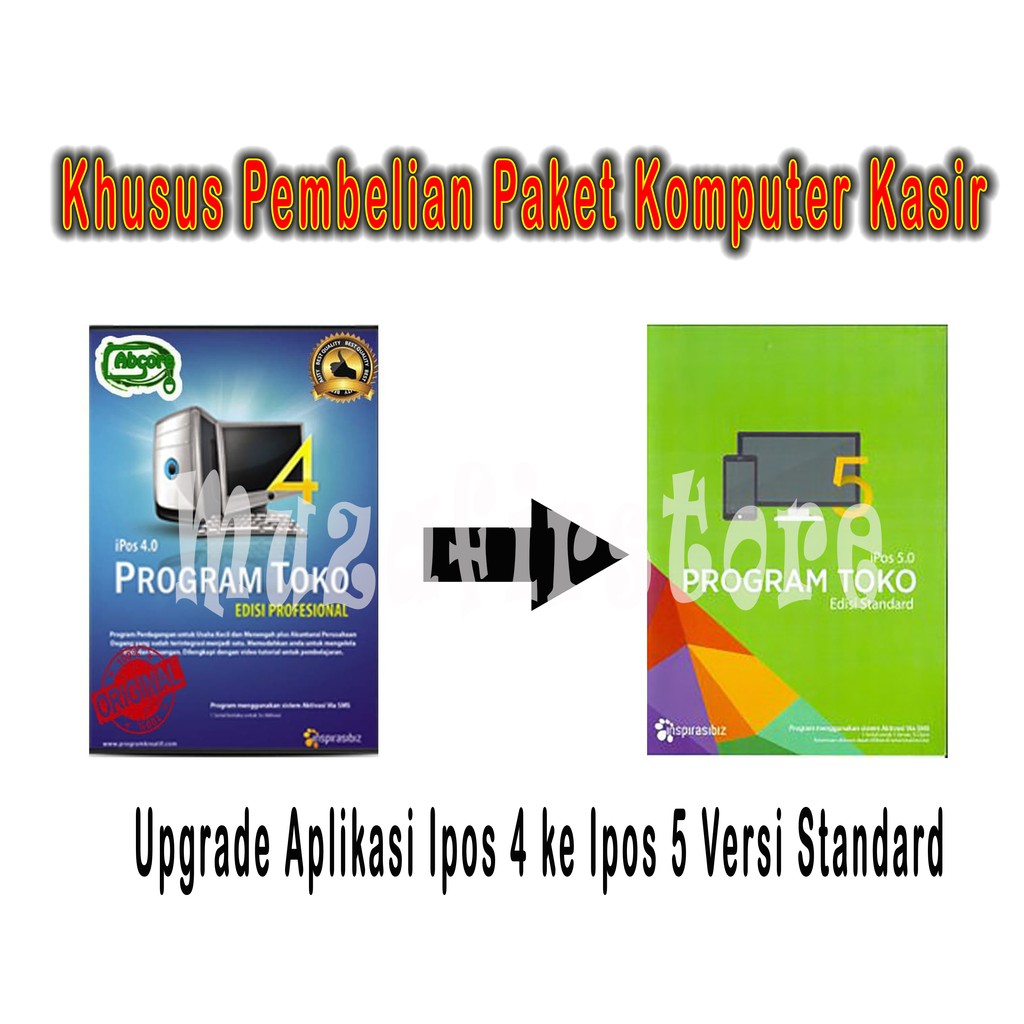 Jual Upgrade Aplikasi Kasir Ipos 4 Ke Ipos 5 Standard | Shopee Indonesia