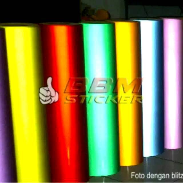 Jual Stiker Skotlet Reflektif memantulkan cahaya bahan cutting sticker ...