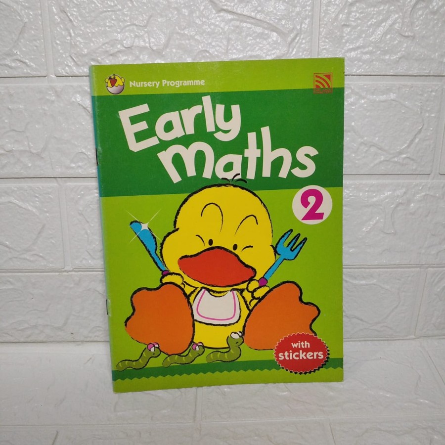 Jual Buku Aktivitas Anak Early Maths 2 Usia PAUD dan TK dengan Sticker ...