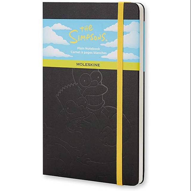 Jual Moleskine The Simpsons Plain Notebook Limited Edition - Homer and ...