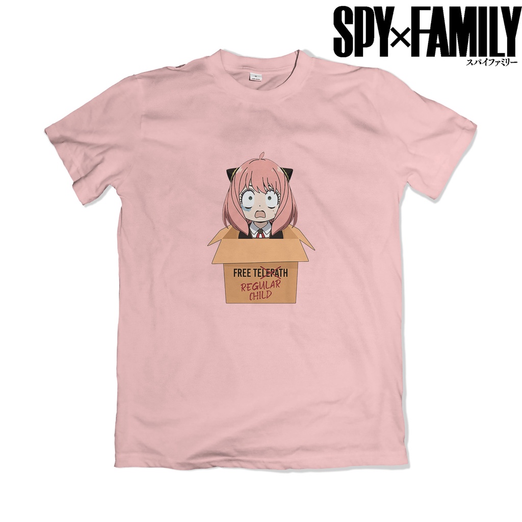 Jual Kaos Free Telepath Child Anya Forger Anime Spy X Family 1174 ...