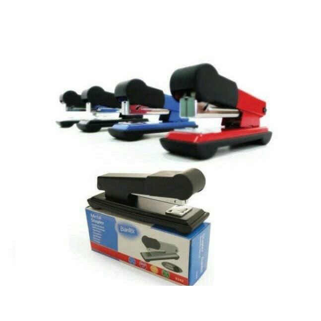 Jual Bantex Stapler Small with Rubber Handle 9340 | Shopee Indonesia