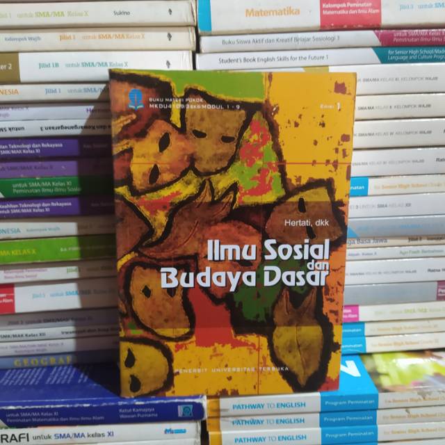 Jual ILMU SOSIAL DAN BUDAYA DASAR PENERBIT UNIVERSITAS TERBUKA | Shopee Indonesia