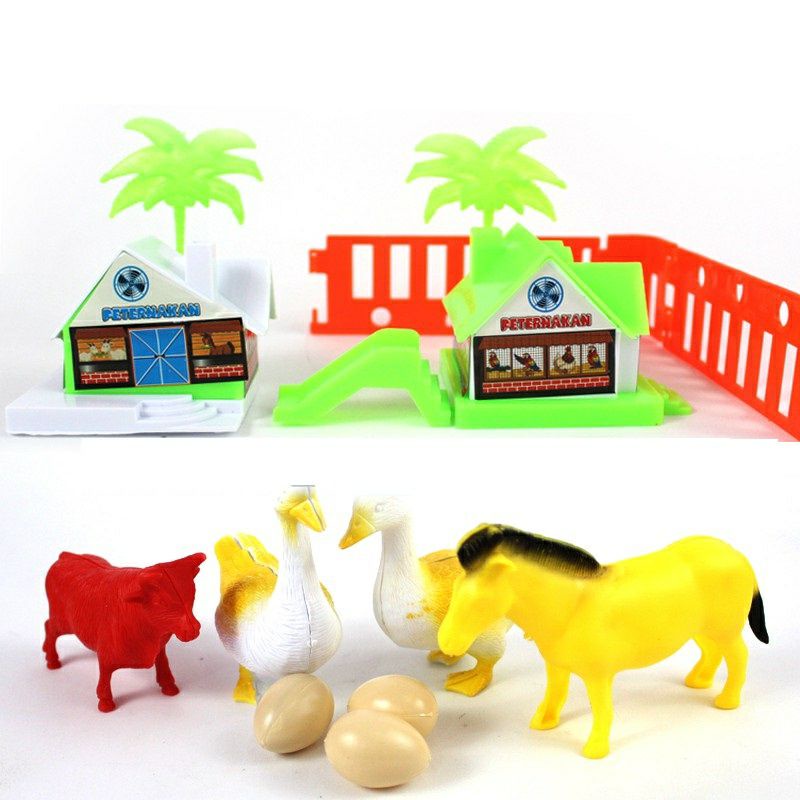 Jual MAINAN ANAK HEWAN TERNAK LENGKAP MA02 - MAINAN ANAK ANIMAL WORLD ...