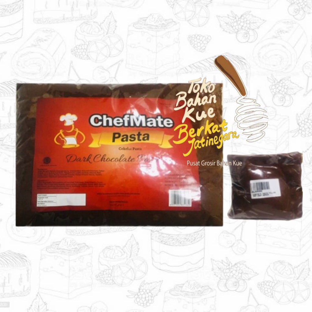 Jual CHEFMATE PASTA CHOCOLATE FILLING / FILLING COKLAT 250 GR | Shopee ...
