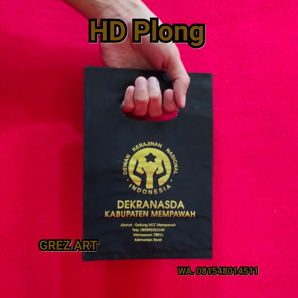 Jual Plastik Sablon HD Plong Packing Olshop 35x50 Murah, FREE DESIGN ...