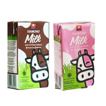 Jual Susu Diamond UHT 125 ml | Shopee Indonesia
