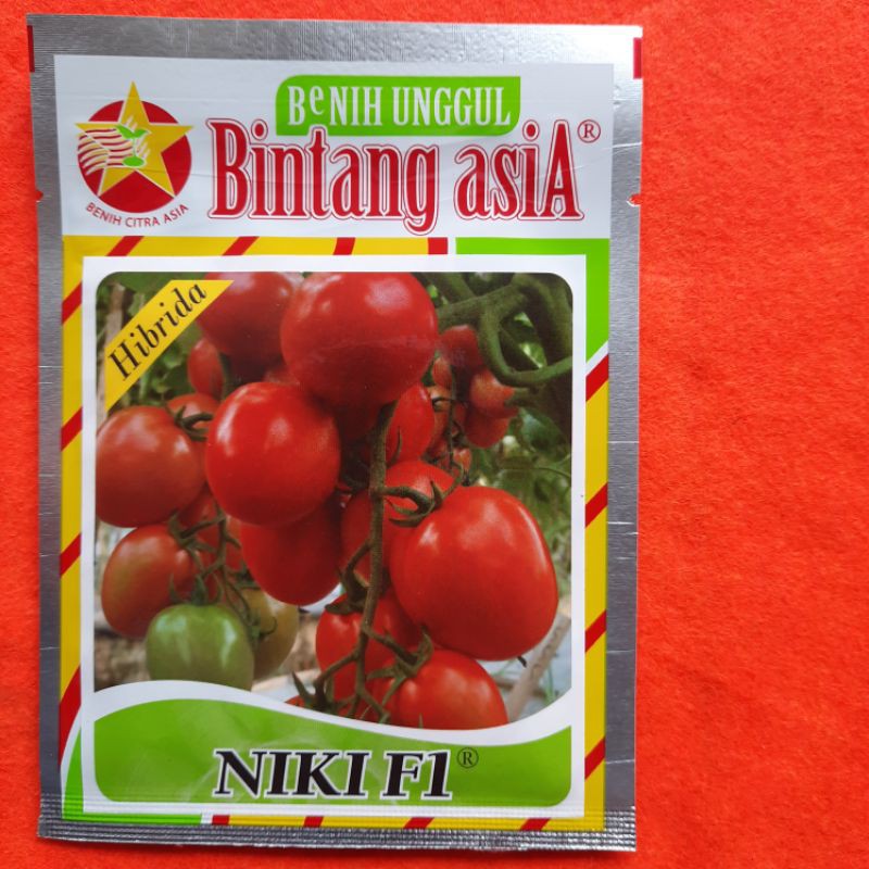Jual Benih Tomat HIBRIDA NIKI F1 isi 5 Gram Produk BINTANG Asia ...