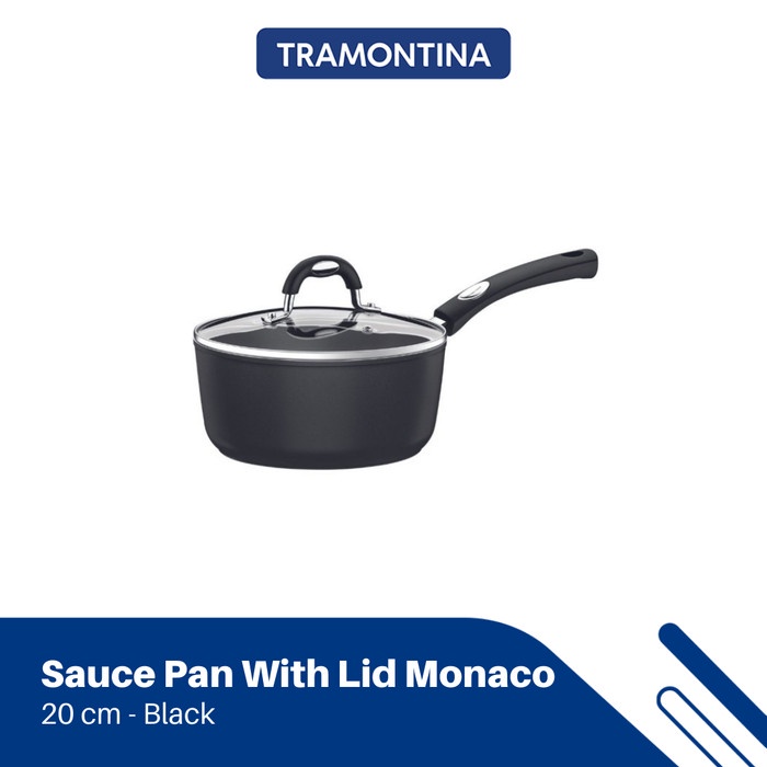 Jual Panci Saus / Sauce Pan Tramontina Monaco dengan Tutup 20Cm ...