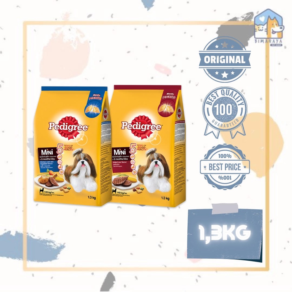 Jual PEDIGREE SMALL MINI 1,3KG FRESHPACK | Shopee Indonesia