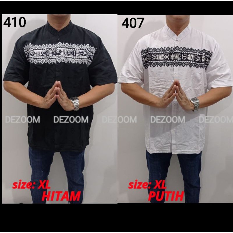Jual baju koko pendek ukuran XL | Shopee Indonesia