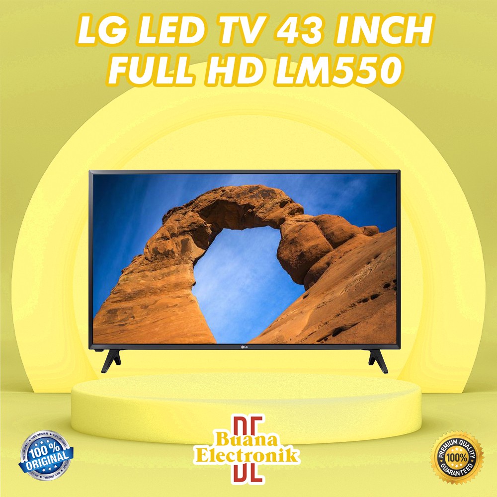 Jual LED TV LG 43 INCH LM550 ORIGINAL NEW | Shopee Indonesia