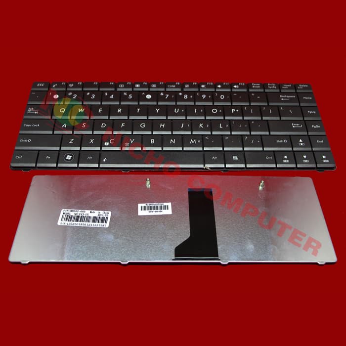 Jual KEYBOARD ASUS X43 BLACK (NON FRAME, BAUT) (0502015) | Shopee Indonesia