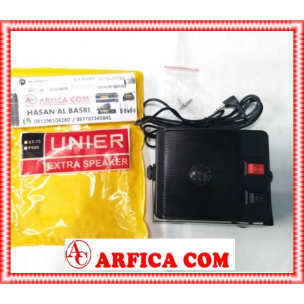 Jual EXTRA SPEAKER UNIER RADIO RIG ICOM 2730A YAESU FT 2900 SPEAKER ...