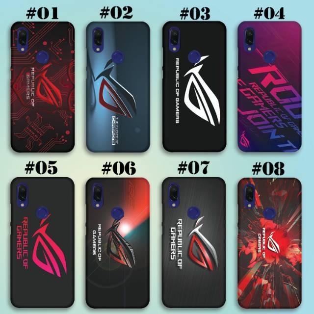 Jual Hardcase 3D fullprint custom case ROG phone for apple/samsung ...