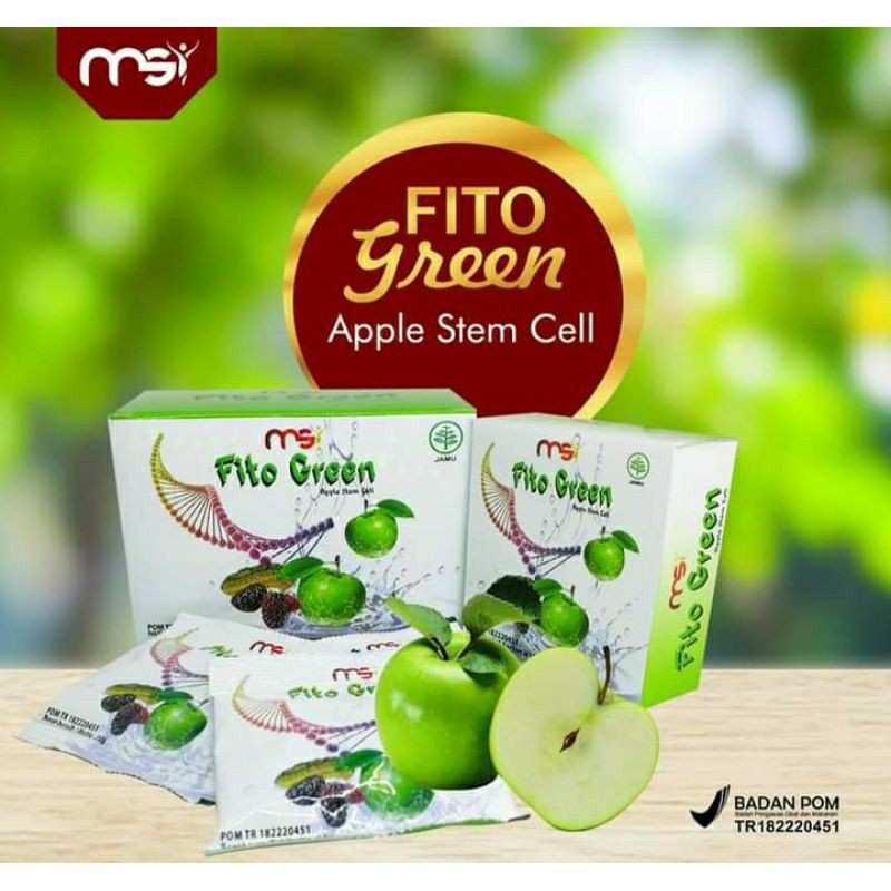 Jual Fito Green Apple stem cel Harga/dos 100% ORIGINAL BPOM | Shopee ...