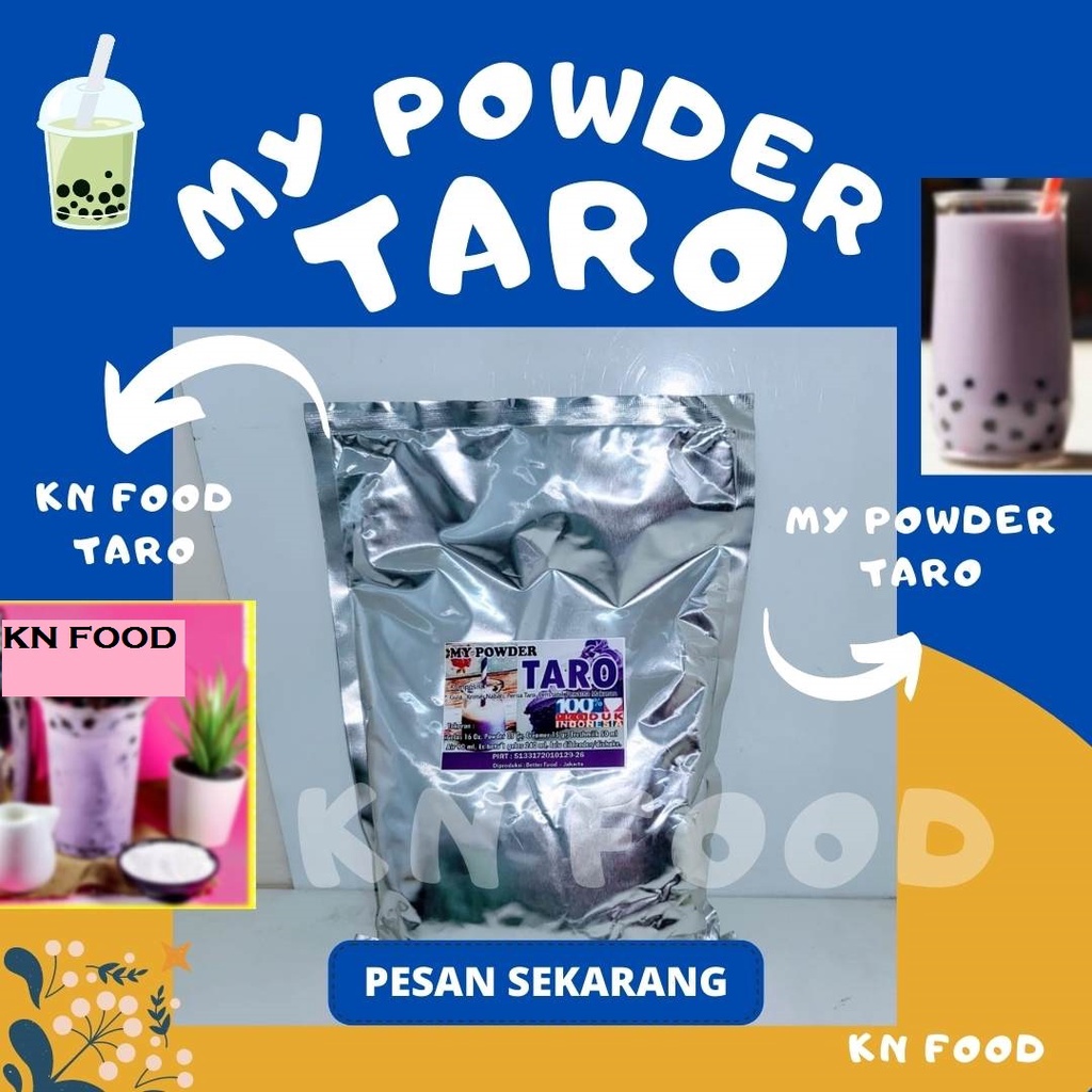 Jual Powder Taro Regular - Bubuk minuman rasa Taro kemasan 1kg REGULER ...