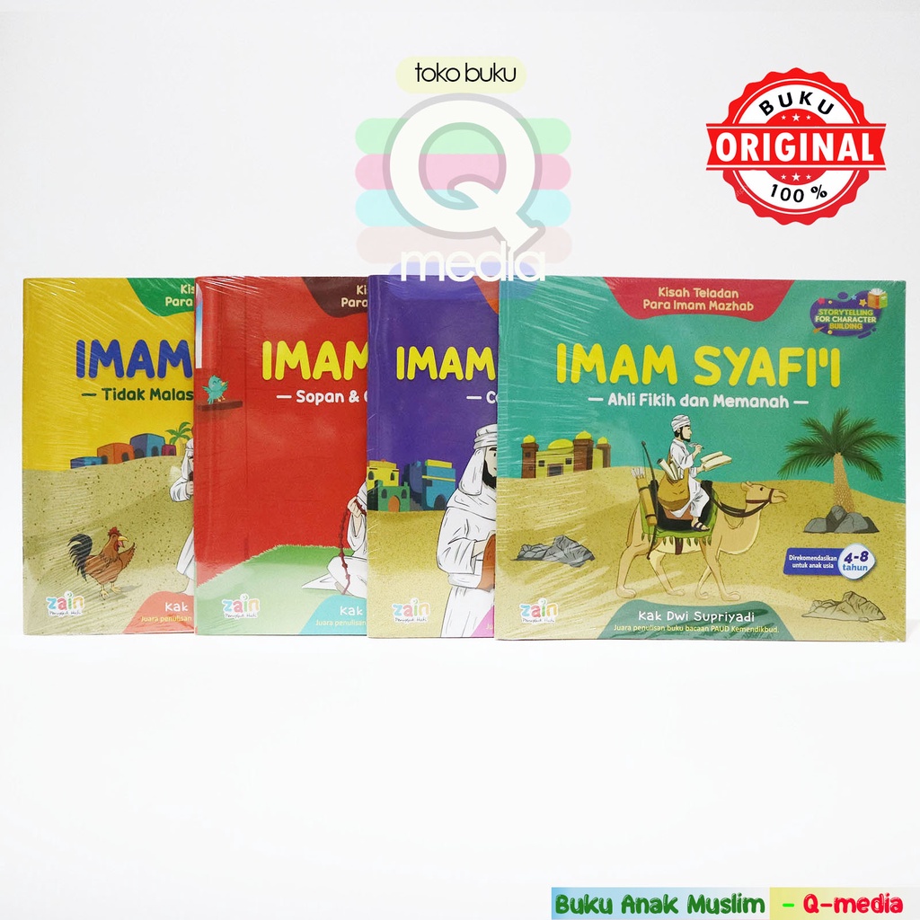 Jual Buku Anak (isi 4) Kisah Teladan Para Imam Mazhab | Zain Aqwam ... Jual Buku Anak (isi 4) Kisah Teladan Para Imam Mazhab | Zain Aqwam ...