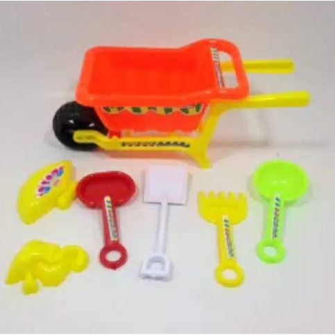 Jual Mainan Gerobak Pasir Dan Cetakan Nya / Happy Sand Truck Dump LP-1 ...