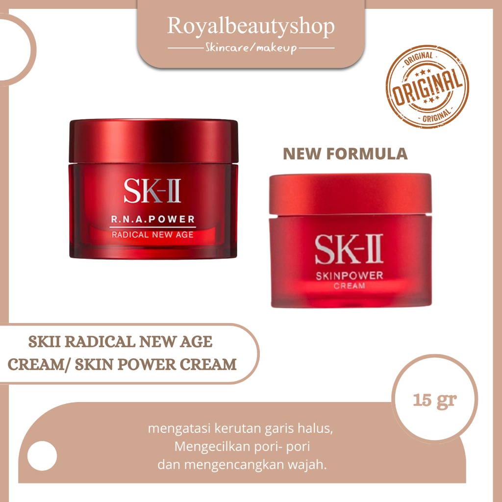 Jual #RBS# Original SKIN POWER CREAM 15gr / Skin Power Airy Milky 15gr ...