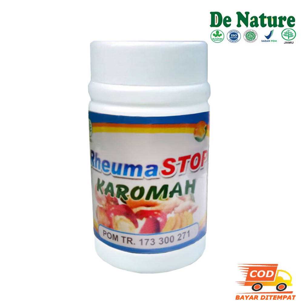 Jual COD - Obat Radang Sendi AMPUH Rheumastop De Nature ASLI Herbal ...