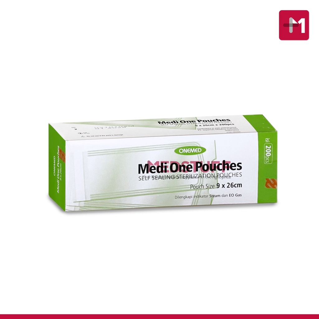 Jual Sterile Pouch Medi One Steril Pouches Plastik Sterilisasi ...