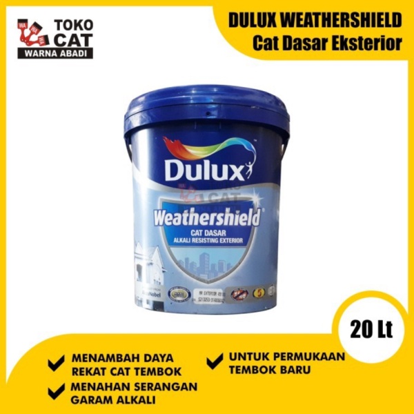 Jual Jual Suku Cadang Cat Dasar Eksterior Dulux Alkali Weathershield 20