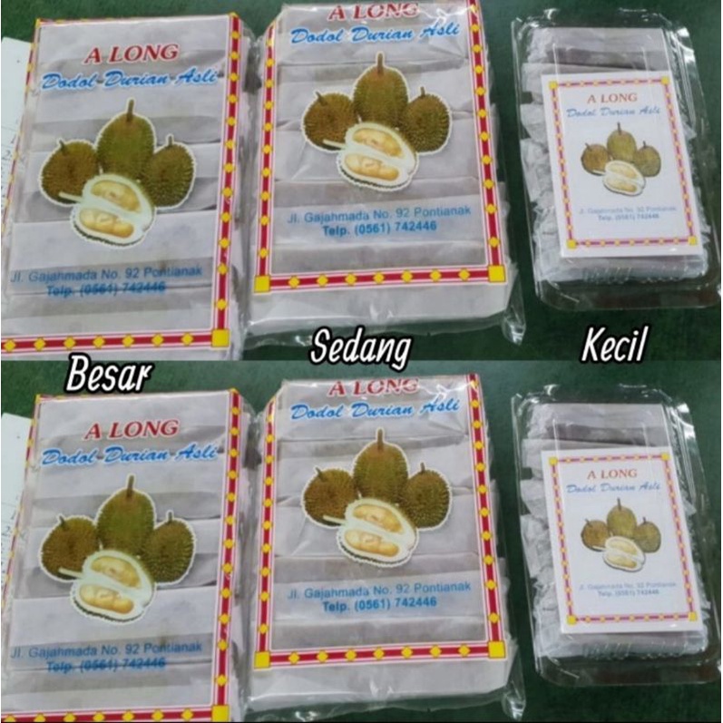 Jual Dodol Durian Asli / Dodol Durian A Long / Dodol Durian Along ...