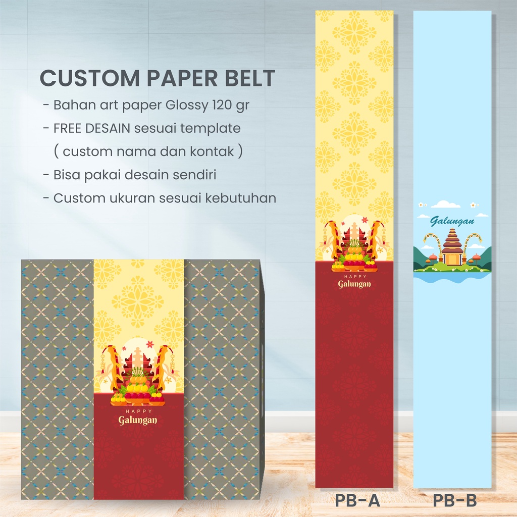 Jual Paper Belt / Roller / Hiasan Sleeve / Sabuk Label Box edisi ...