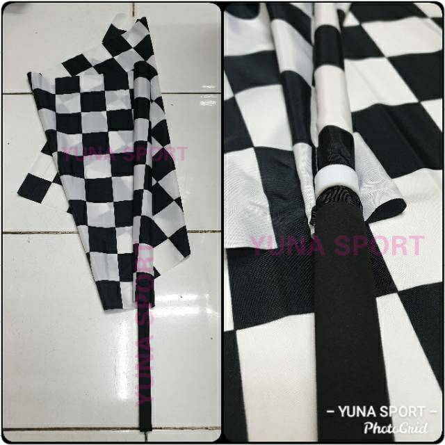 Jual BENDERA START FINISH IMPORT START FINISH FLAG PAWAI RACE BALAP ...