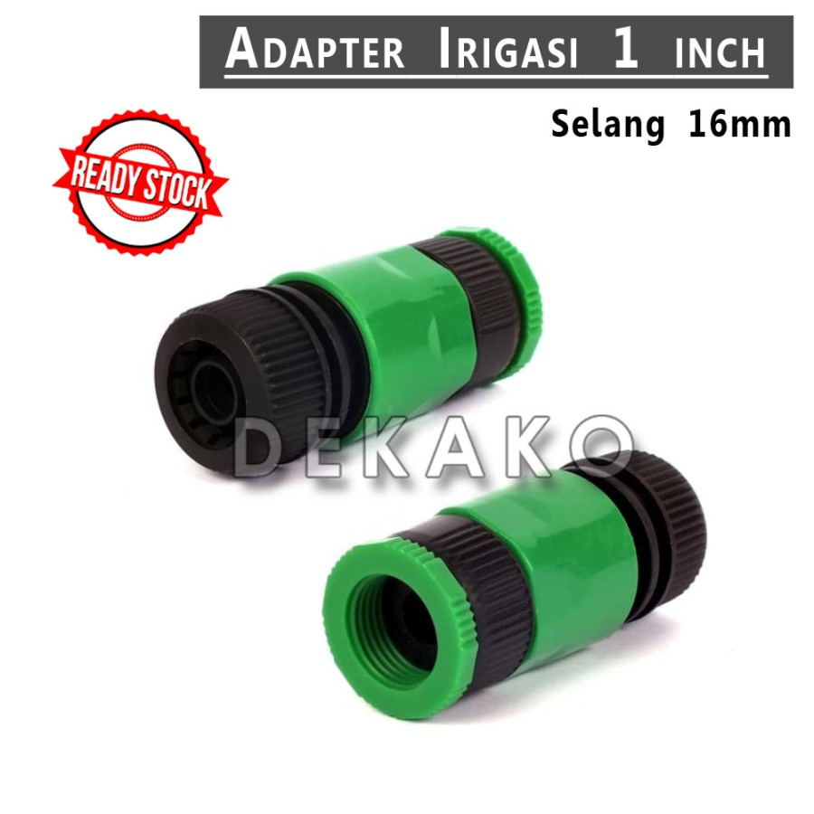 Jual Adapter Kran Irigasi 1 inch - Selang Irigasi 16mm | Shopee Indonesia