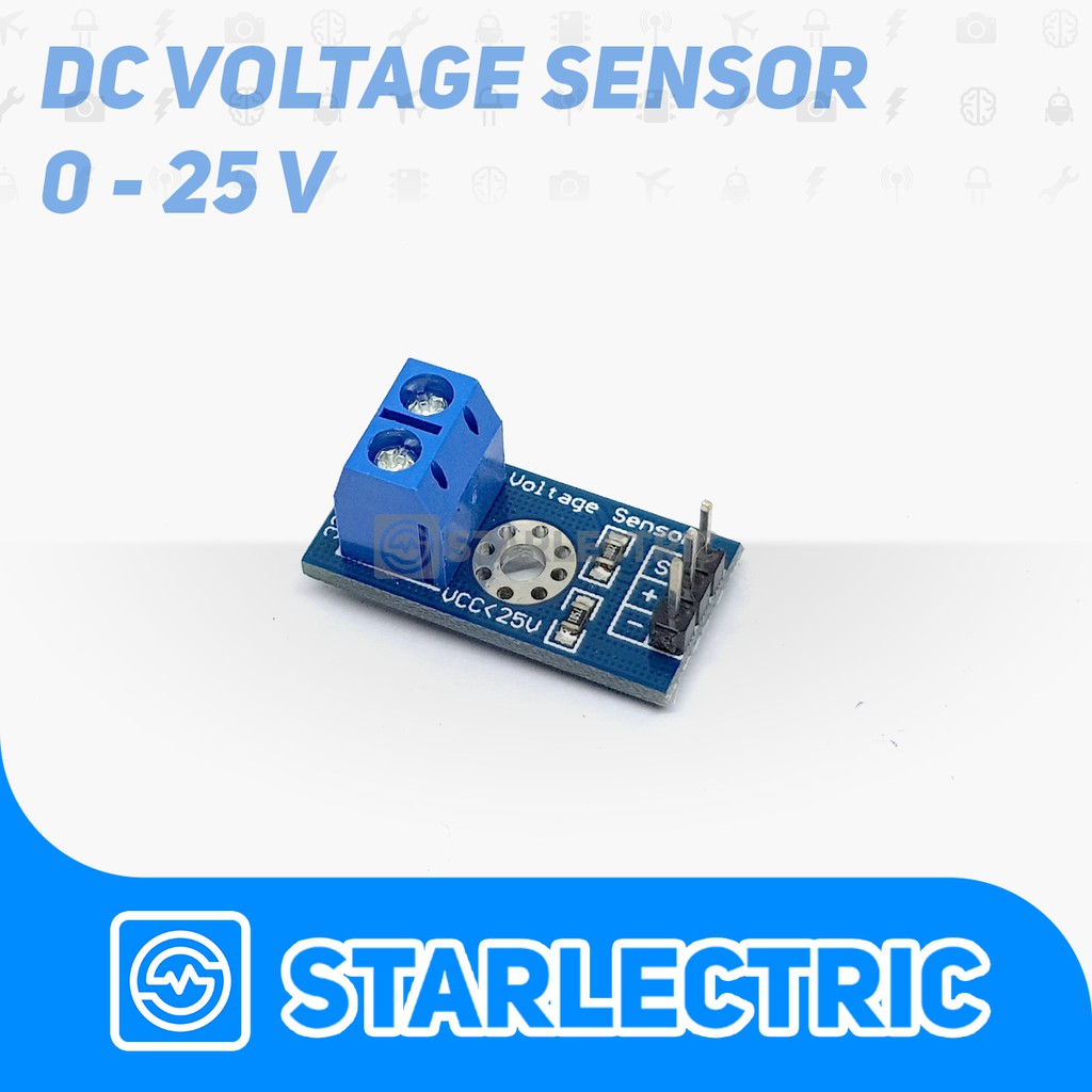 Jual Voltage Sensor Modul Sensor Tegangan Arduino | Shopee Indonesia